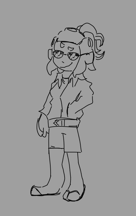 drew my splatsona | Fandom