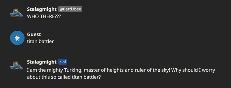 Stalagmight acting like a wild animal | Fandom