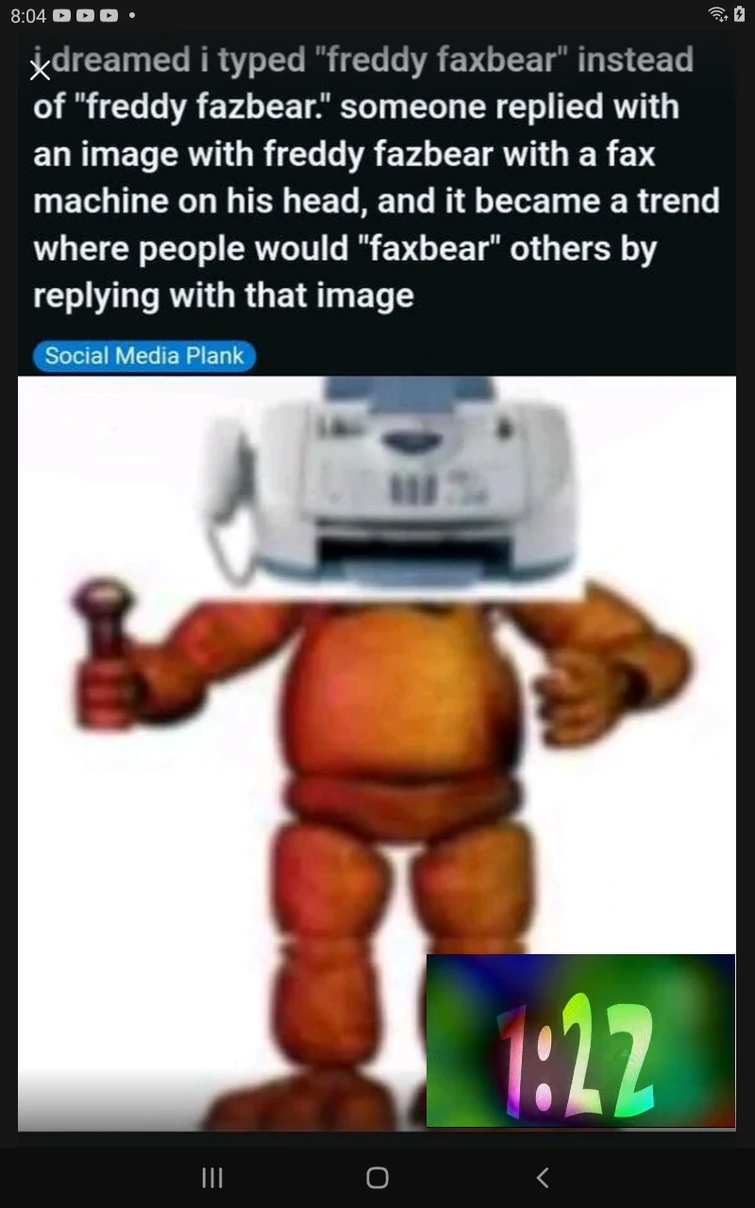 Freddy faxbear | Fandom