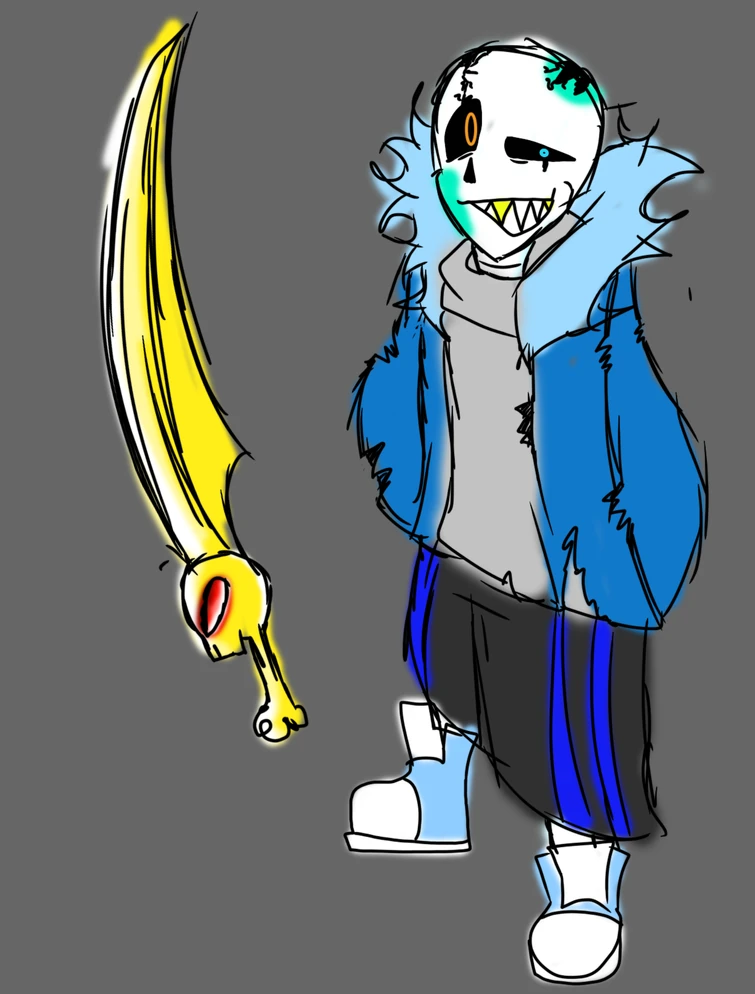 Talk to Blue!Fell Sans | Fandom