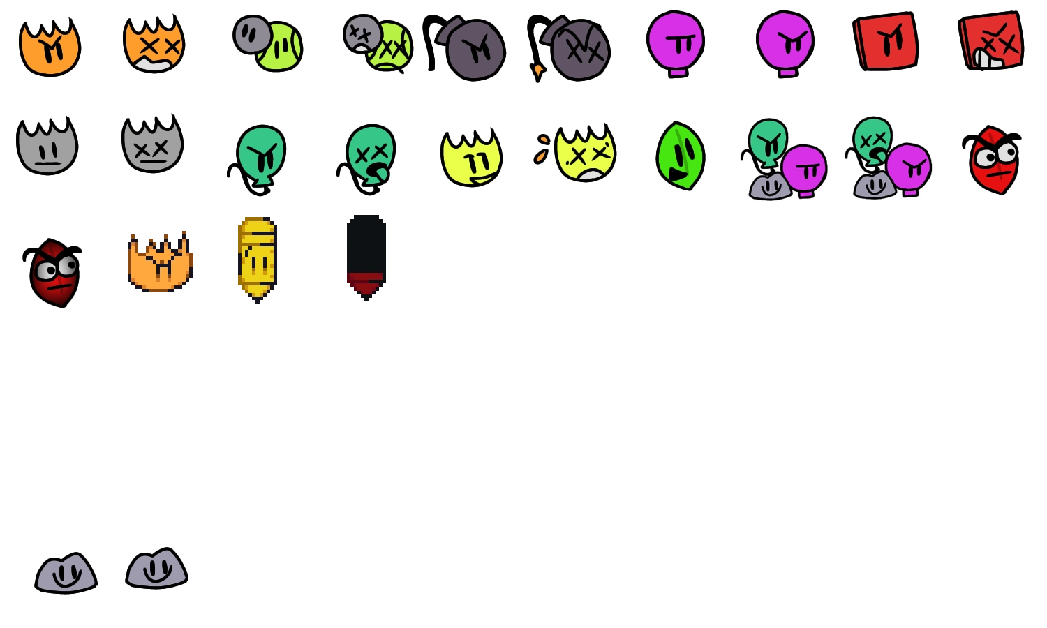 bfdi reskin mod icons | Fandom