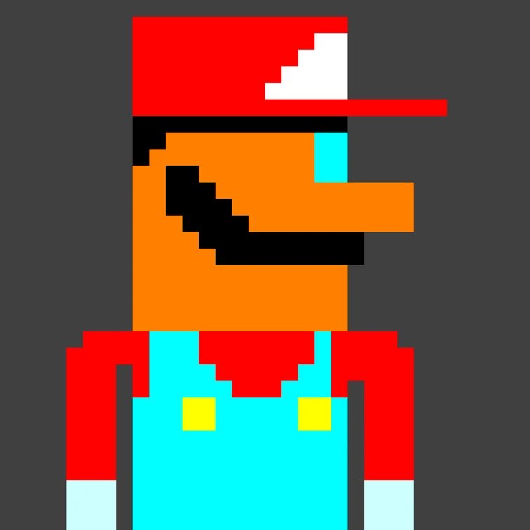 More pixel art of Mario | Fandom