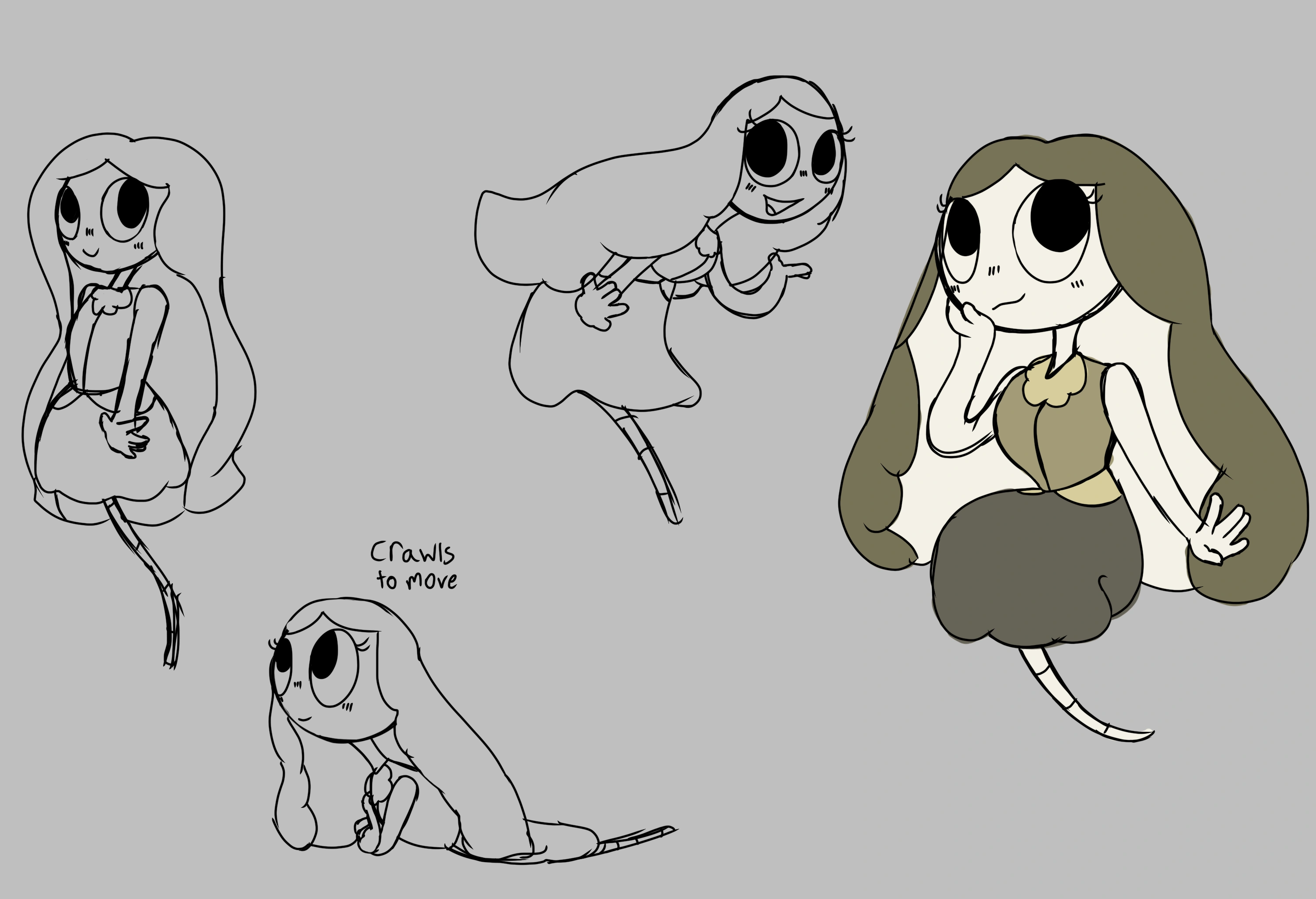 She got no legs or tail | Fandom