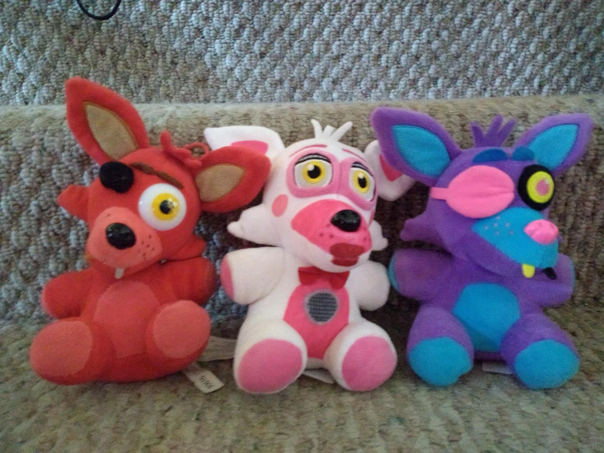 These are my different types of foxy plushies | Fandom