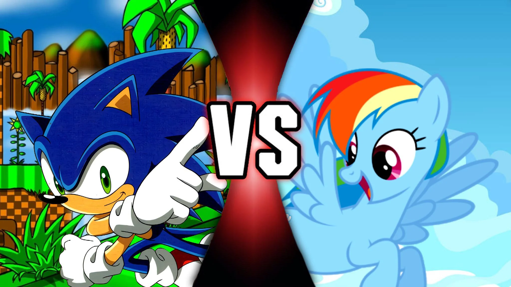 Sonic VS Rainbow Dash | Fandom