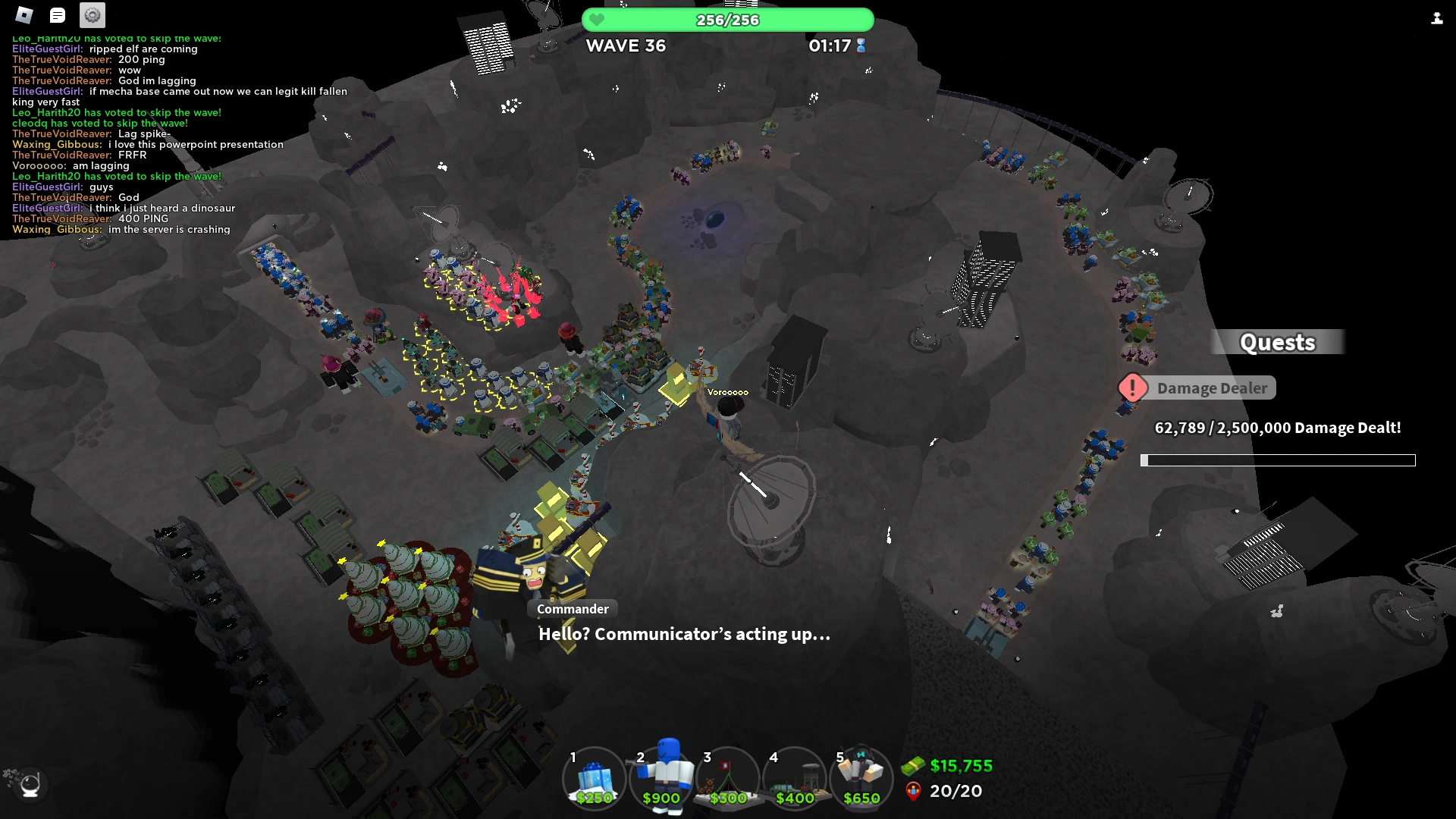 The state of spawning towers... | Fandom