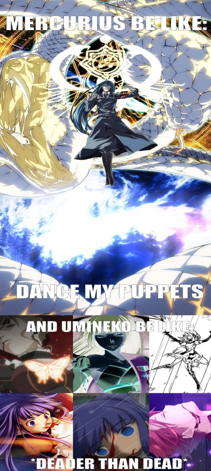 Mercurius vs umineko be like: | Fandom