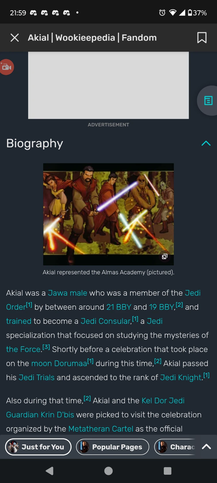 Discuss Everything About Wookieepedia | Fandom