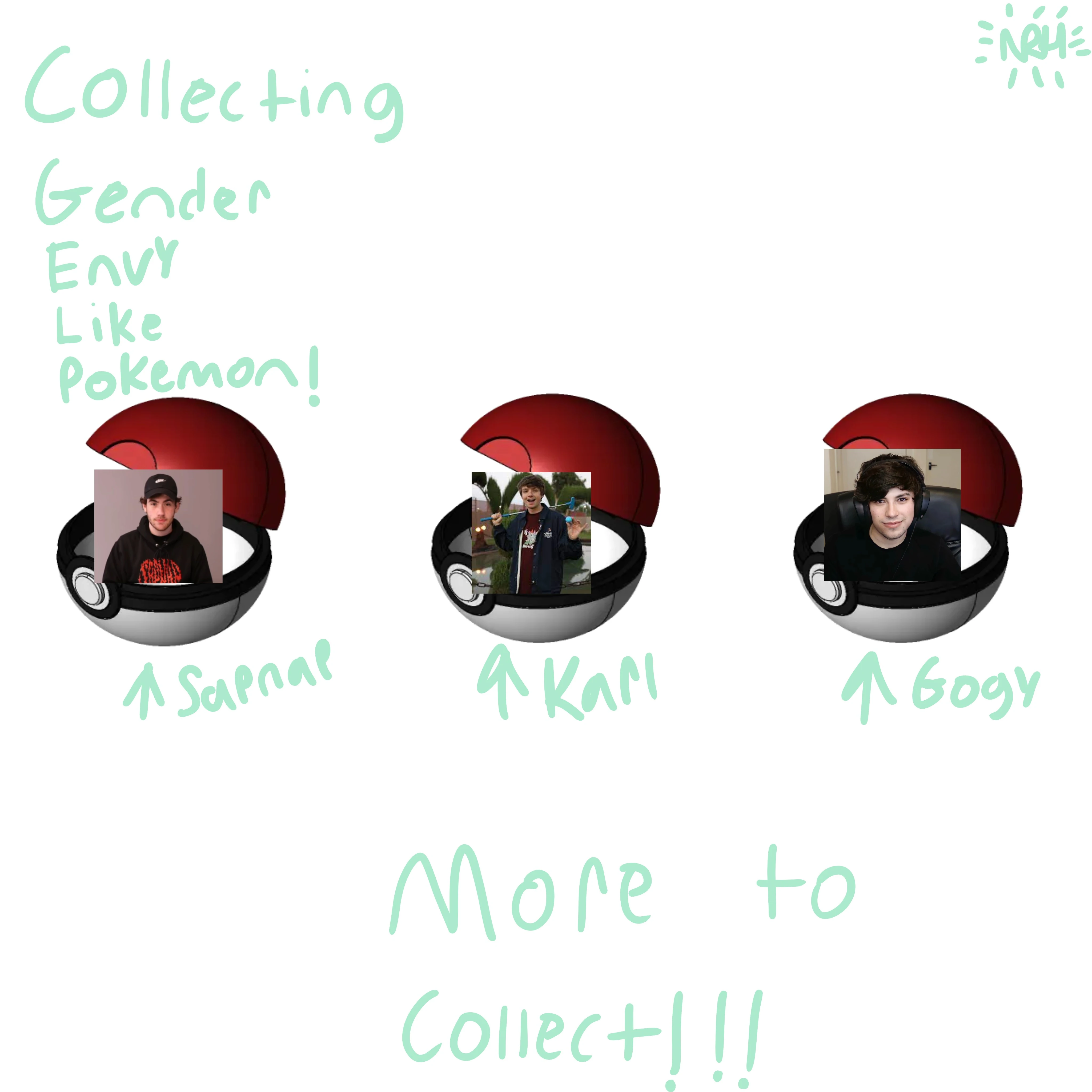 cOlLeCtInG gEnDeR eNvY jUsT lIkE pOkEmOn! | Fandom