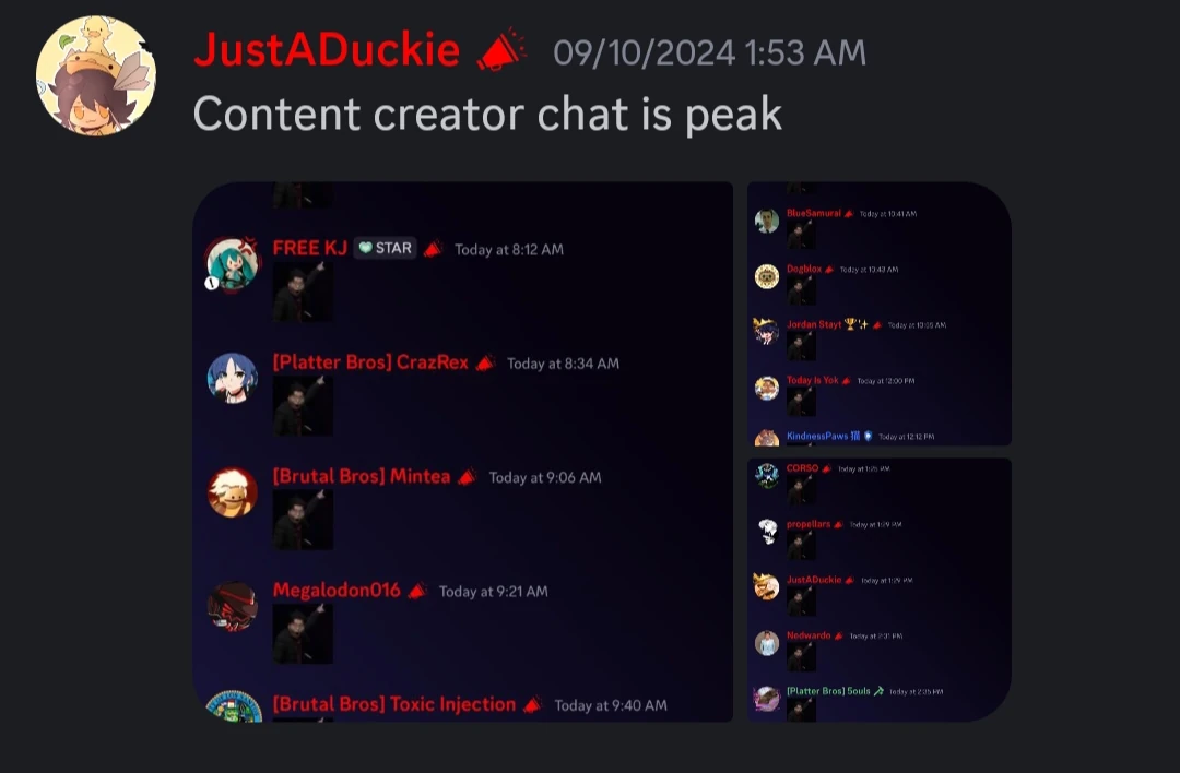 "What does a chat full of TDS Content Creators feel like?!" | Fandom