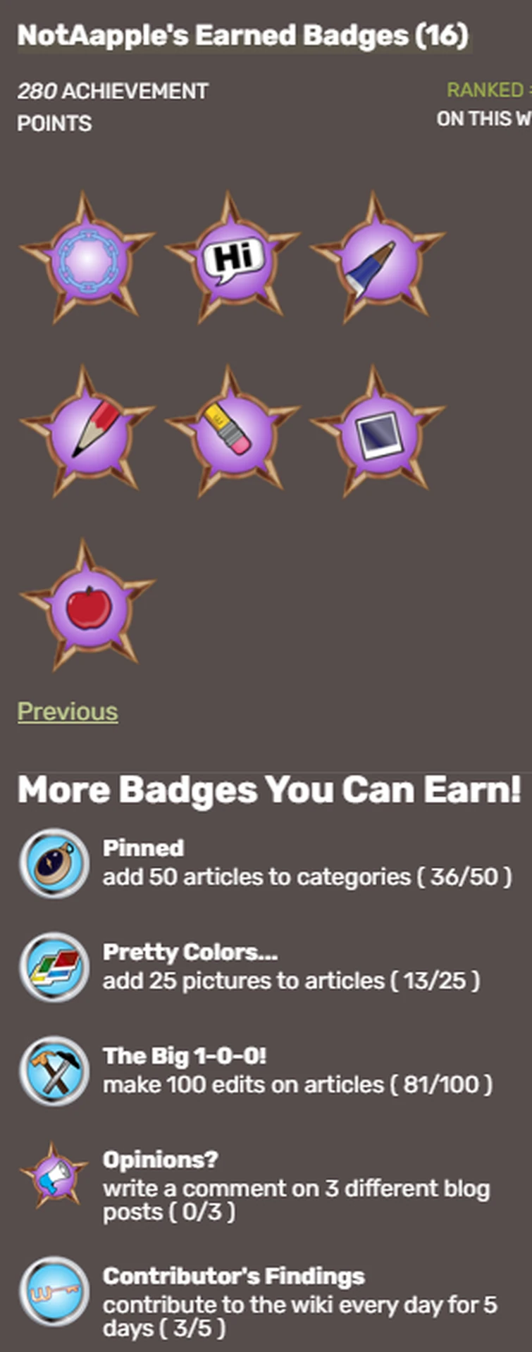 Should we add Badges | Fandom