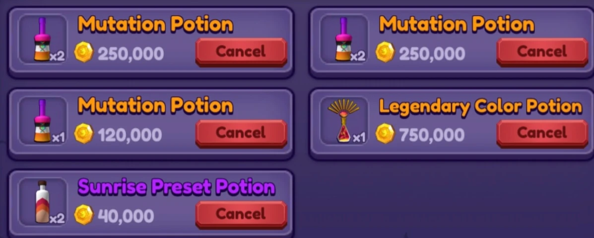 Potions - Auction | Fandom