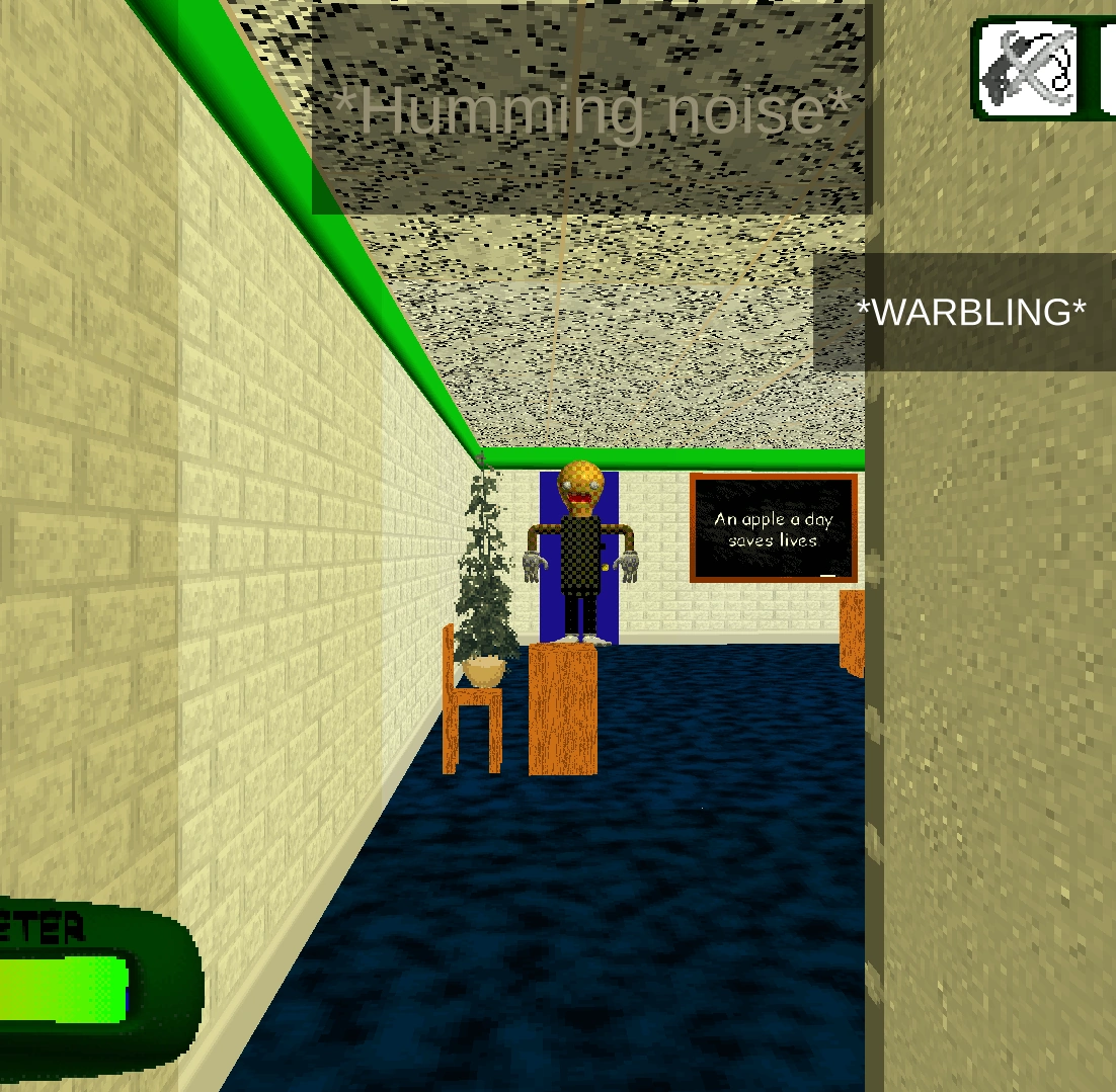 he is trying to block the door | Fandom