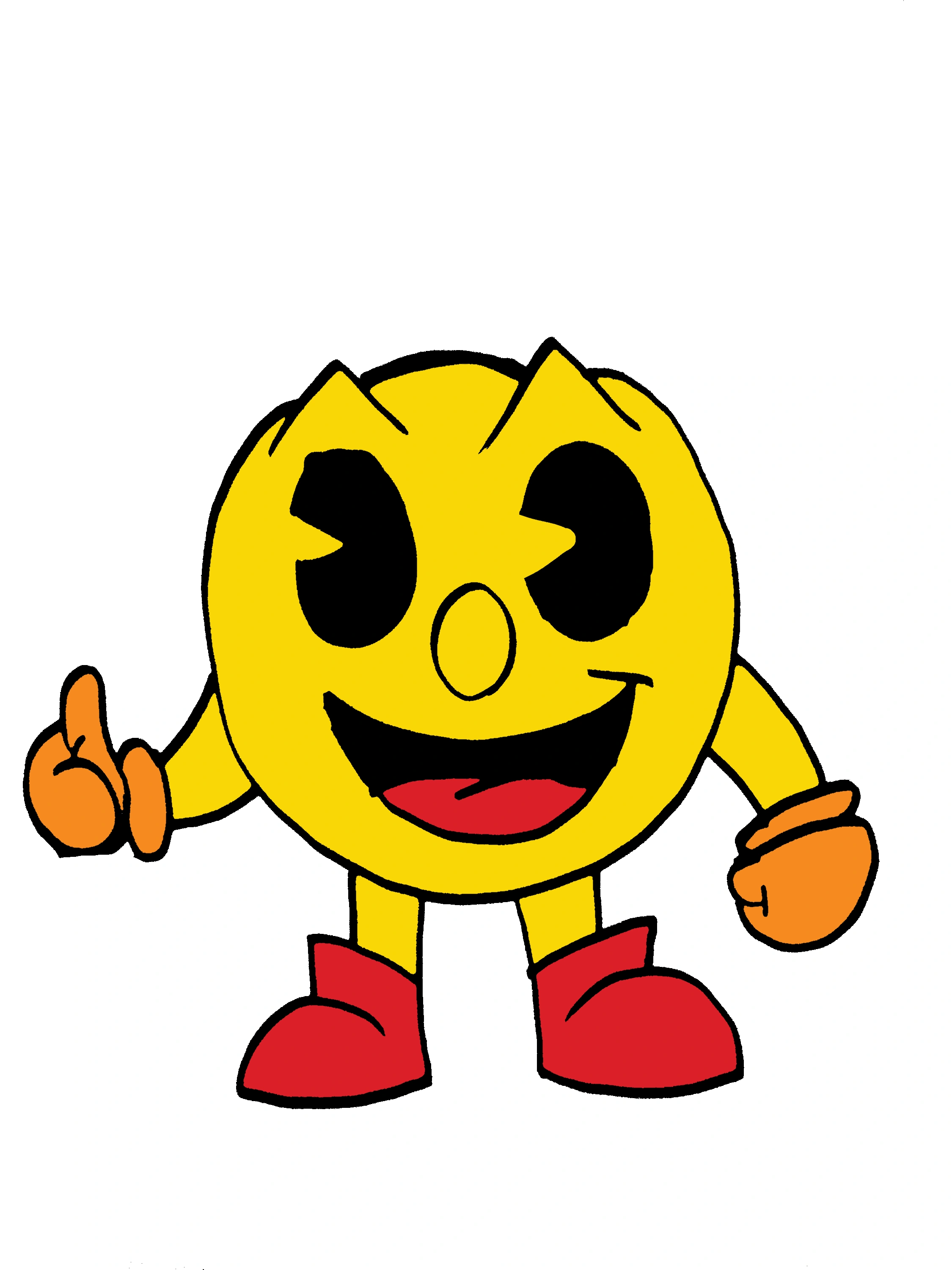 My drawing of Pac-Man | Fandom