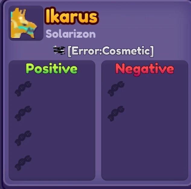 Trading/Selling Error Cosmetic Default Solarizon | Fandom