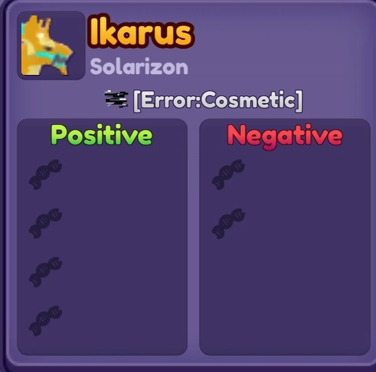 Trading/Selling Error Cosmetic Default Solarizon | Fandom