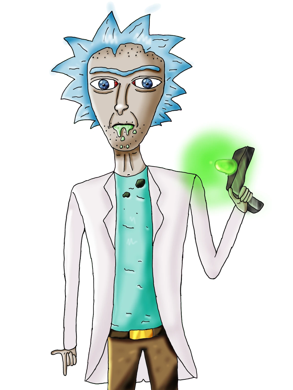 My Rick Sanchez artwork | Fandom