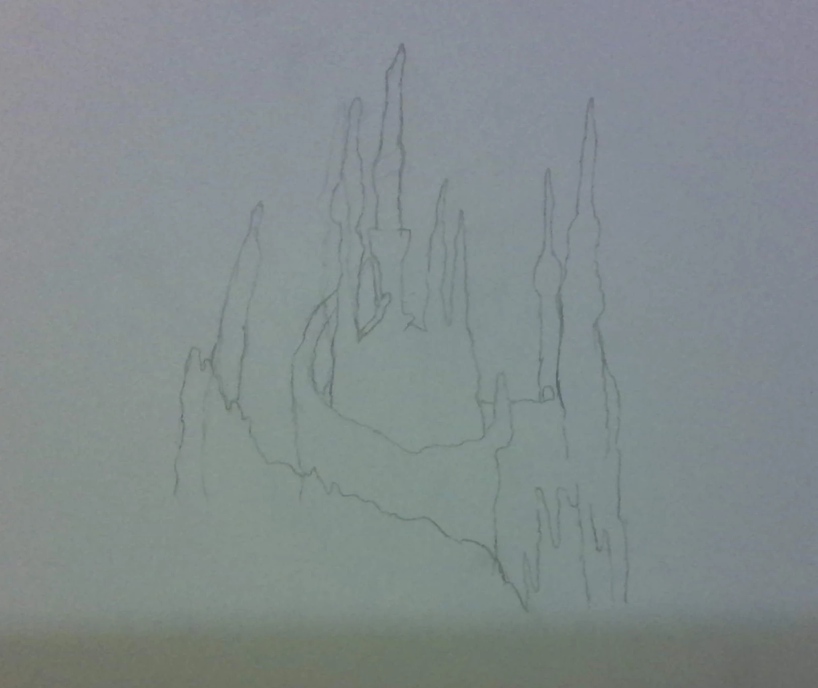 Started drawing The Icewing Palace- | Fandom