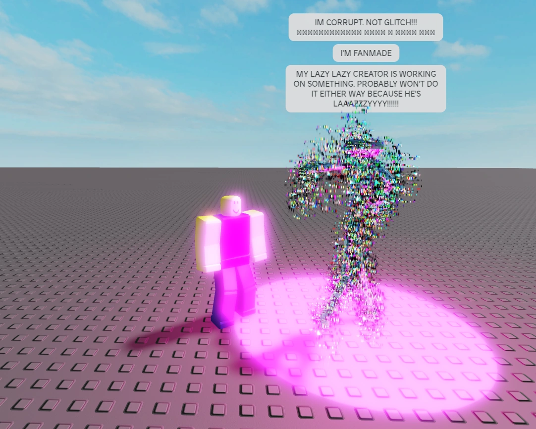 Made my own glitch entity: Corrupt | Fandom