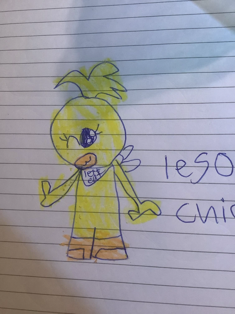 I drew LEGO chica! | Fandom