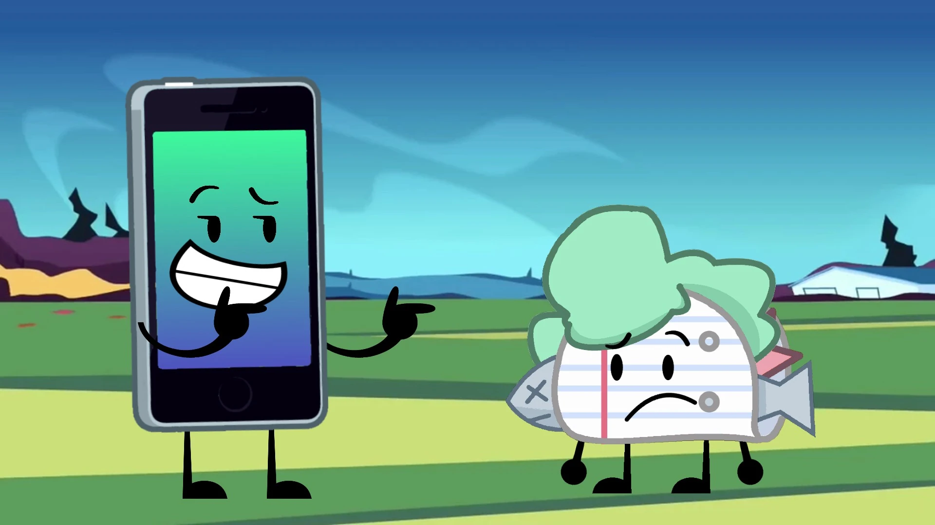 funnie bfdi assets tests | Fandom