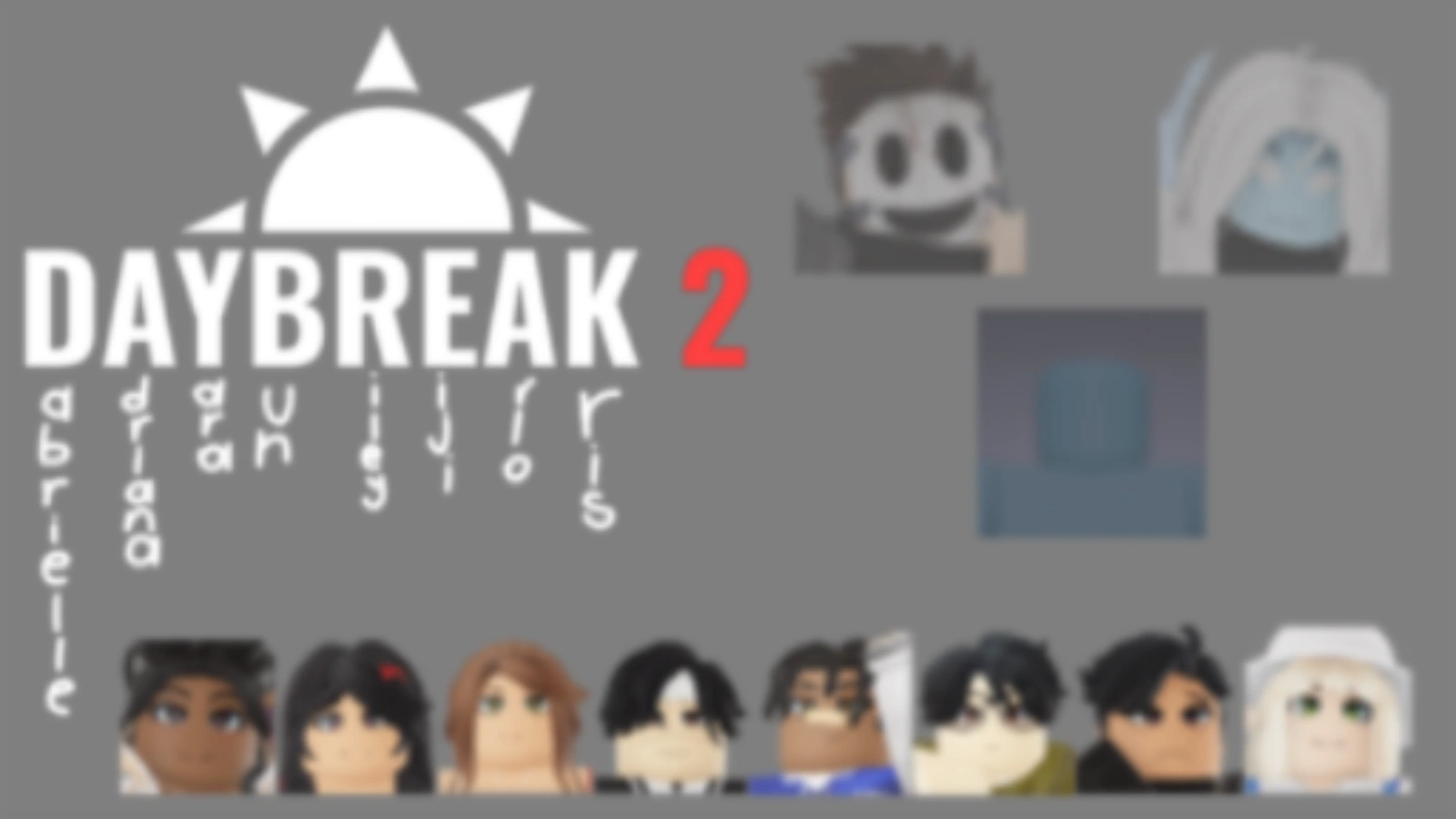 omg i just realize its called daybreak cause its all their initials ...