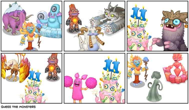 Guess the monster by the monsters that represent them. | Fandom