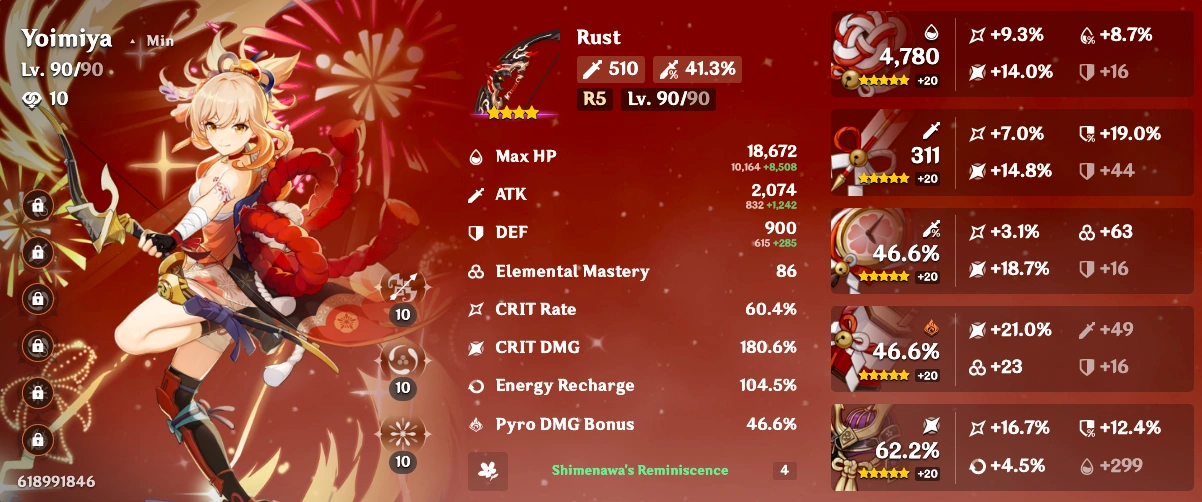 Which Yoimiya build? | Fandom