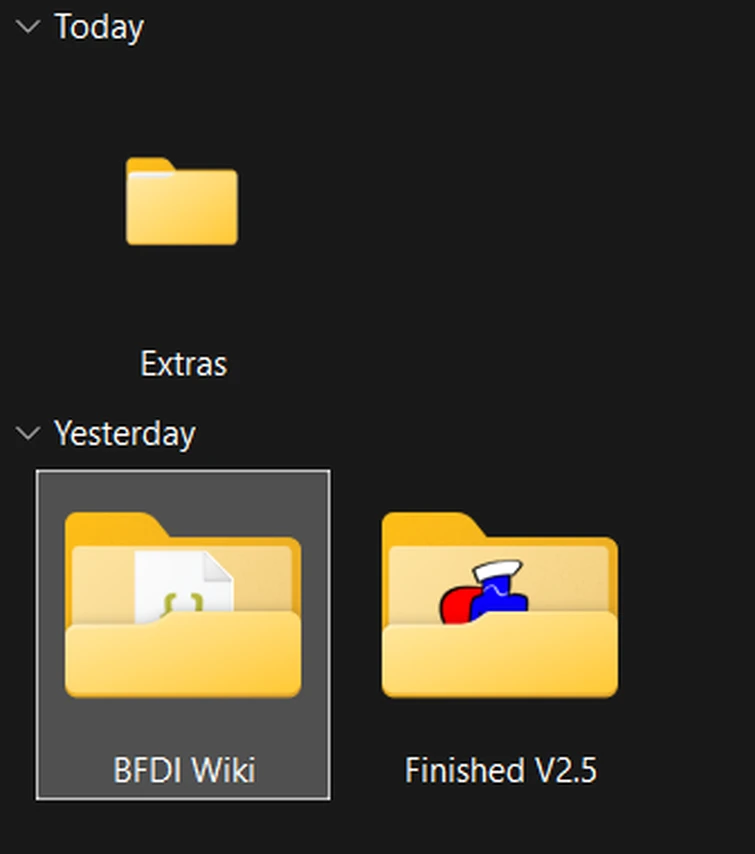 File Tour #2 - BFDI Wiki | Fandom