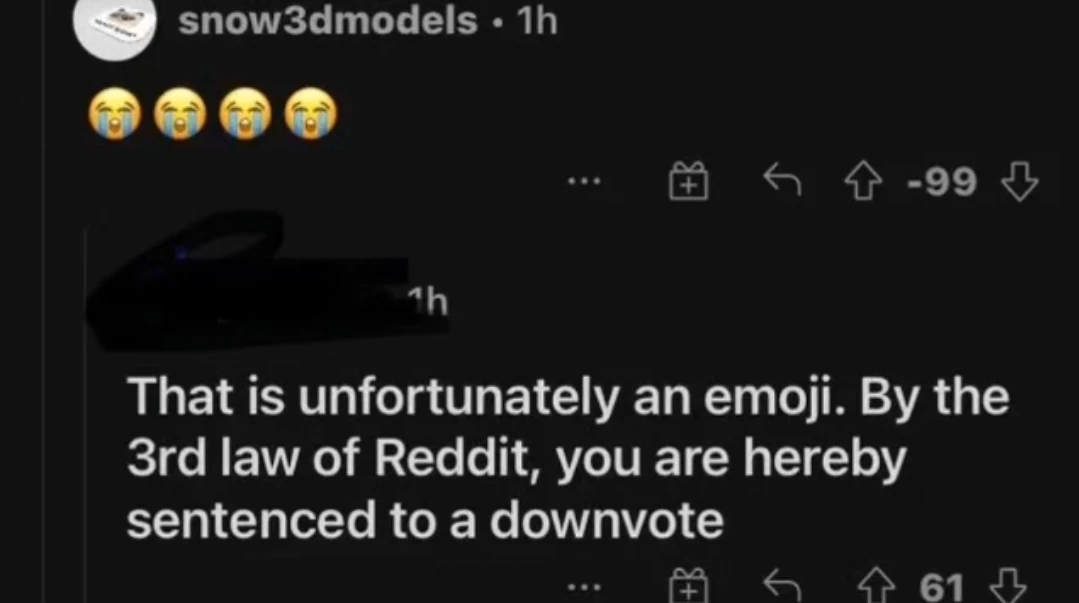 I don't rlly like being geniuenly mean, but redditors can NOT be real ...