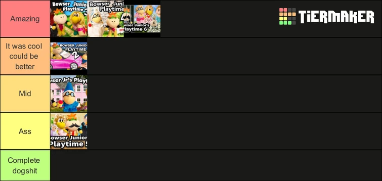 SML Playtime OG Series Ranked! | Fandom