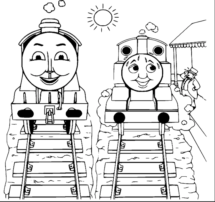 Looking at the Thomas bootleg colouring pages! (part 2) | Fandom
