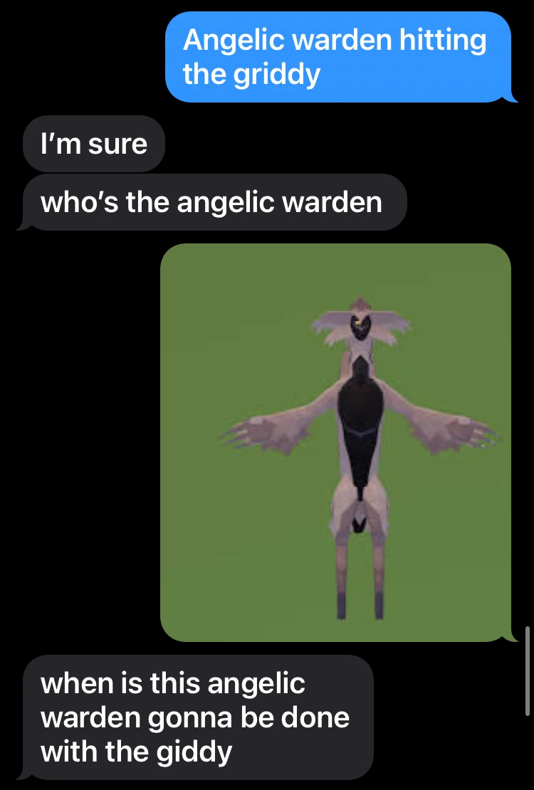 My mom’s reaction to angelic warden hitting the griddy | Fandom