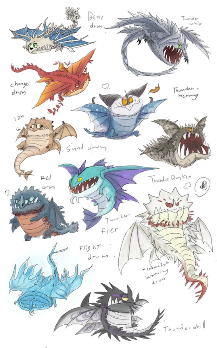 All Dragon Is Thunderdrum Hybrid | Fandom