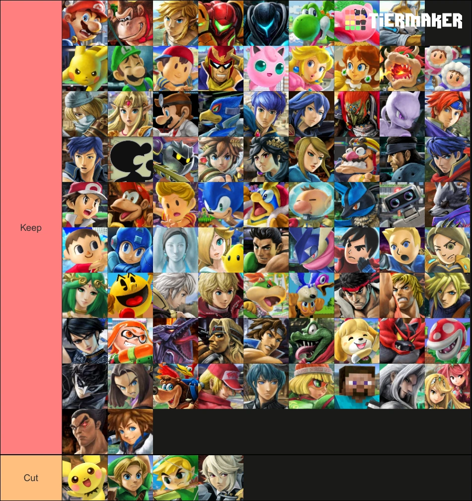 Cutting the smash roster in half day 4 | Fandom