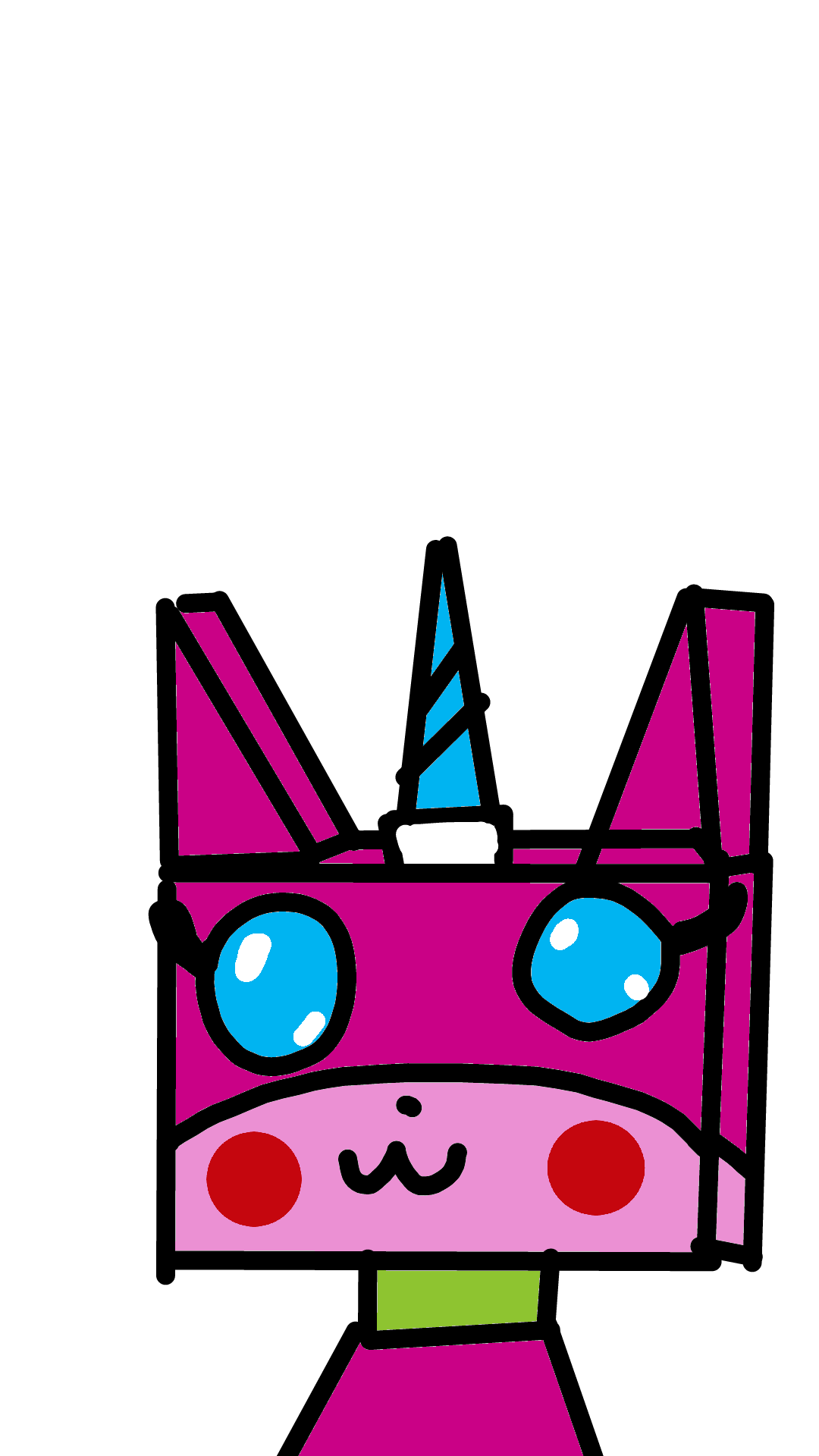 Here's my own design for Unikitty! | Fandom