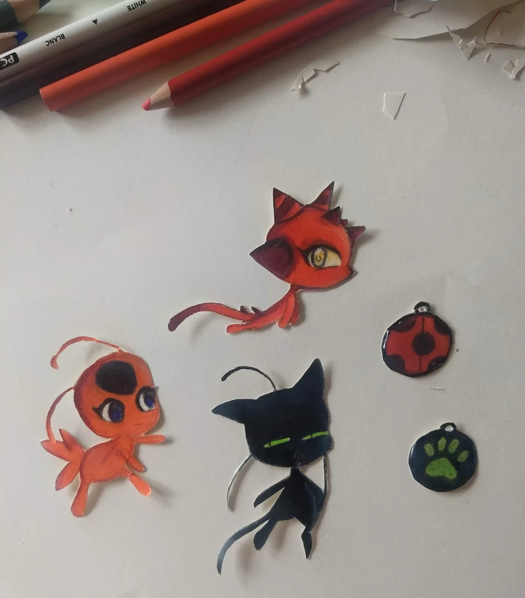 Little Miraculous Ladybug Charms! | Fandom