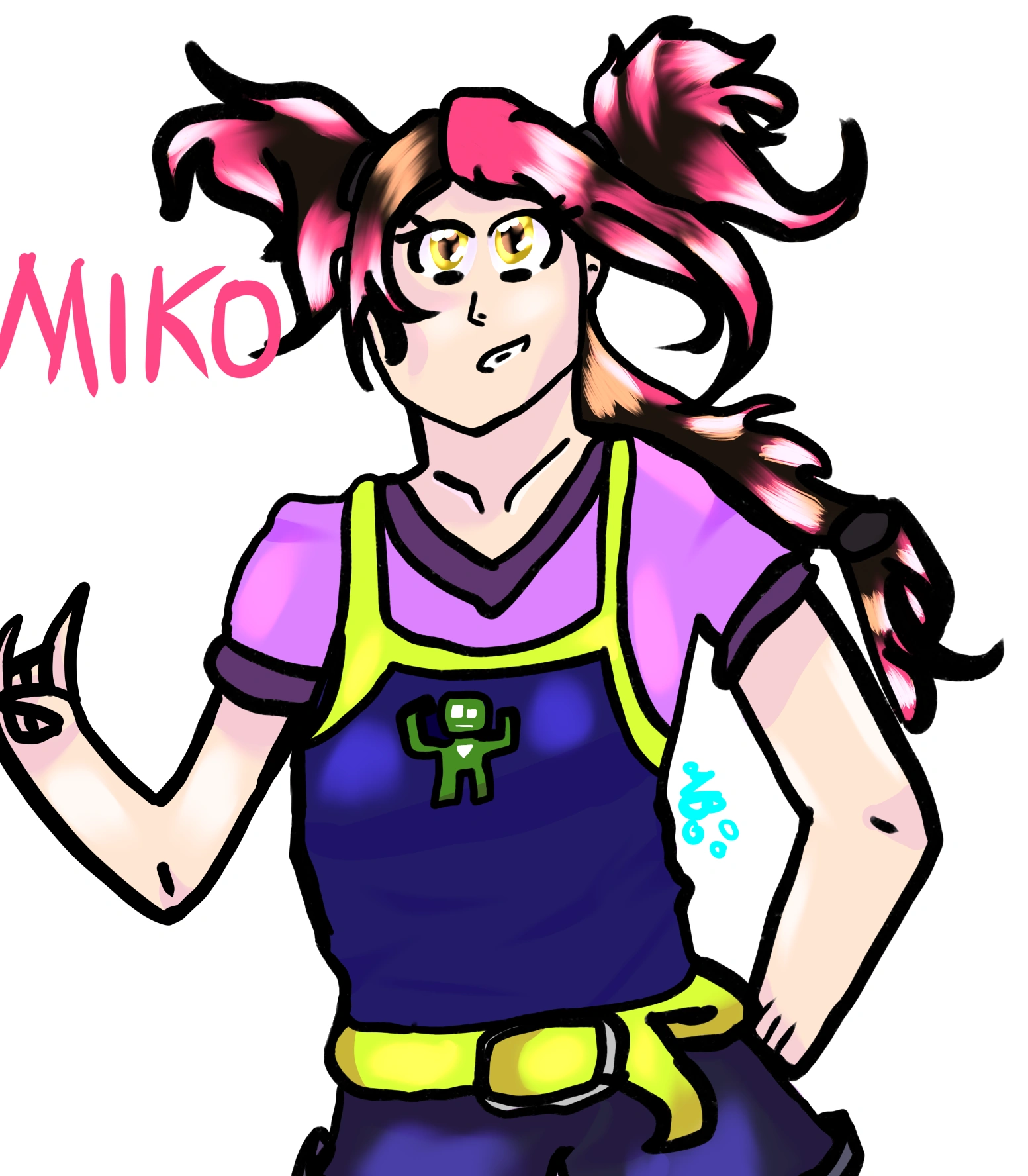 Redrawing A Drawing Of Miko | Fandom