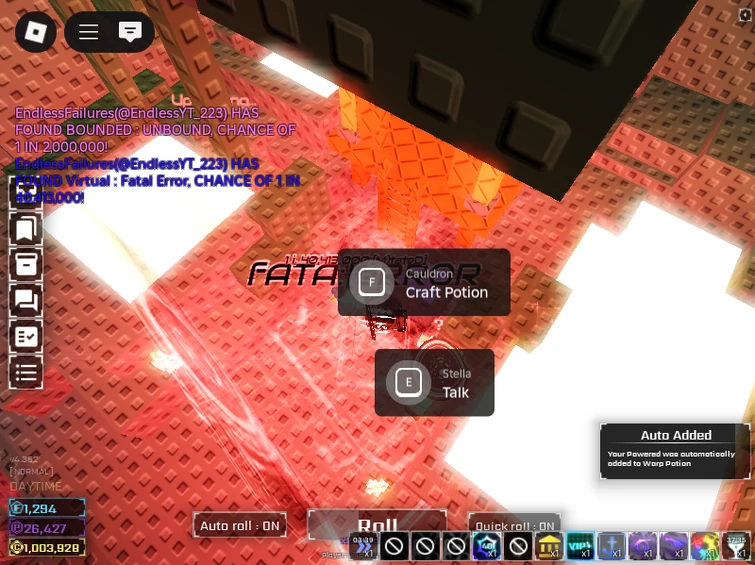 Day 8 of no Glitch/Dreamspace Biome | Fandom