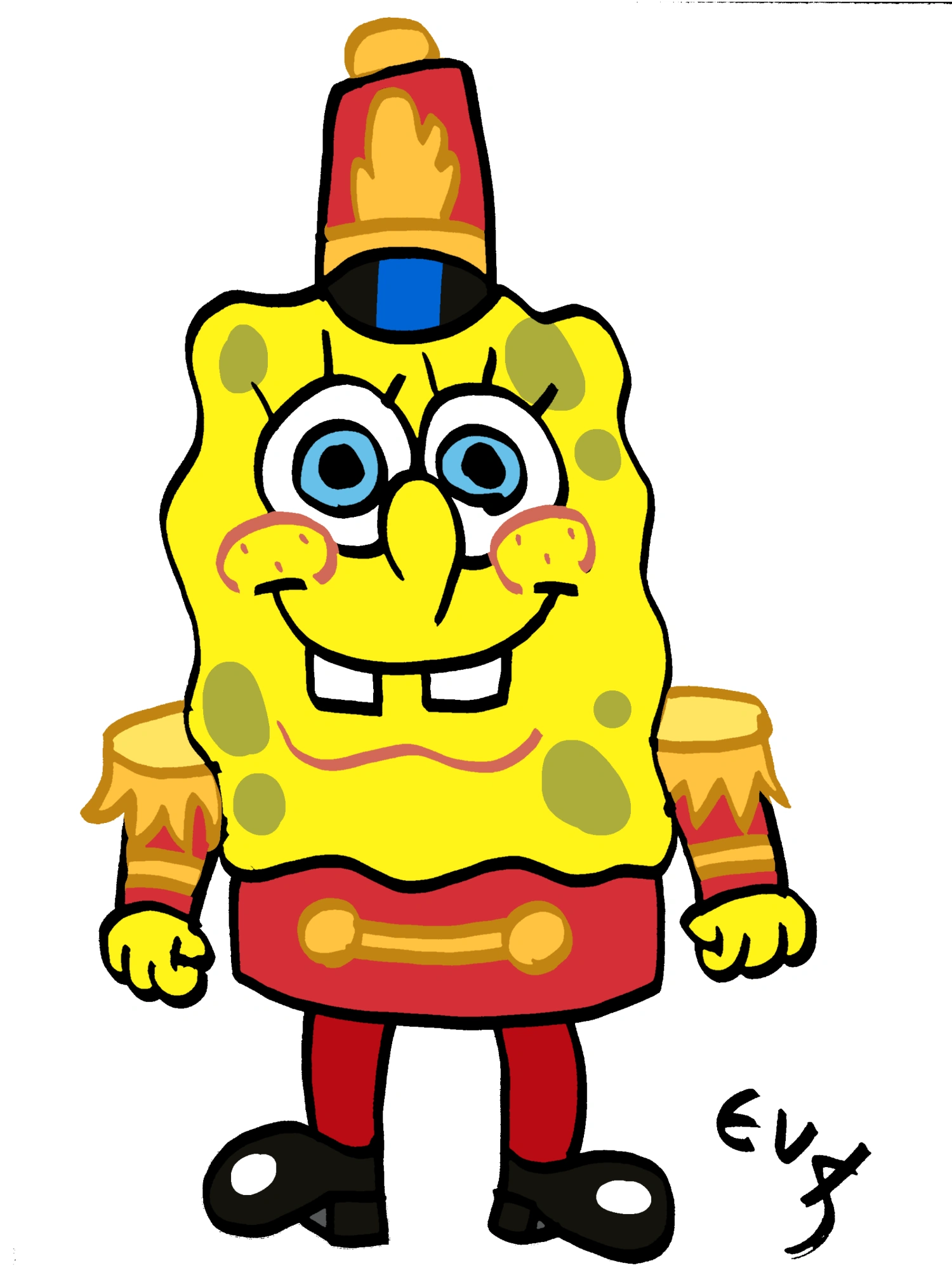 My drawing of Band Geeks SpongeBob | Fandom
