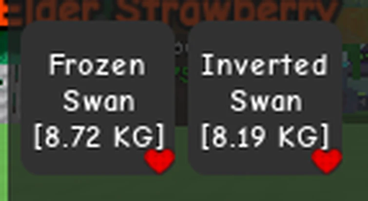 Trading Frozen Swan and Inverted Swan. | Fandom