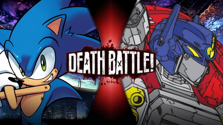 Sonic VS Optimus Prime (Archie Sonic VS Transformers: Alternity) | Fandom