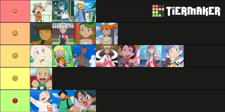 All of ash's friends tier list | Fandom