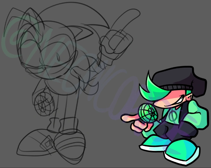 Overloaded TGT Sonic Sketch | Fandom