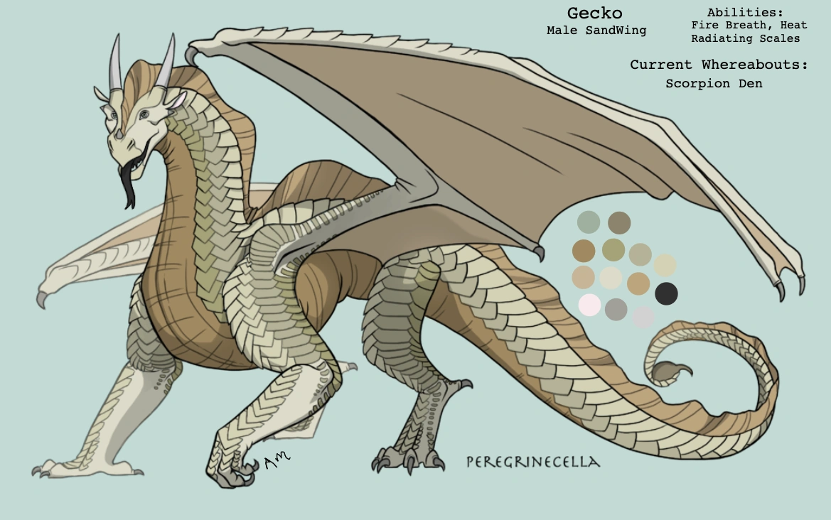 Roast Gecko (yeah i know his name is uncreative) | Fandom