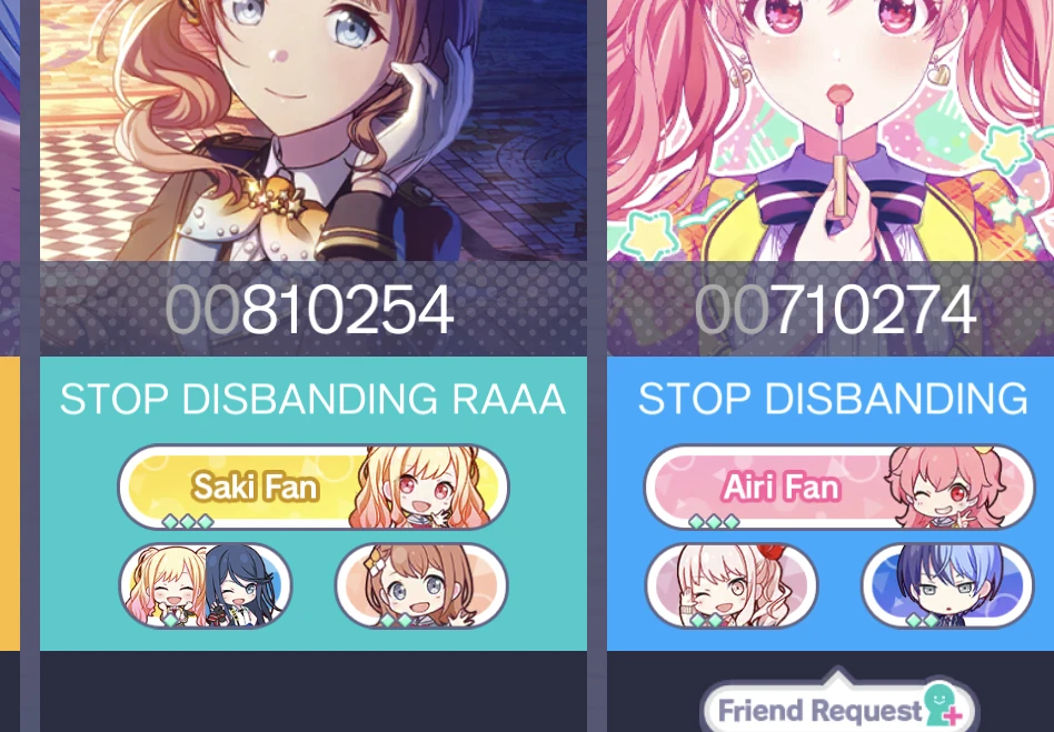 stop disbanding | Fandom