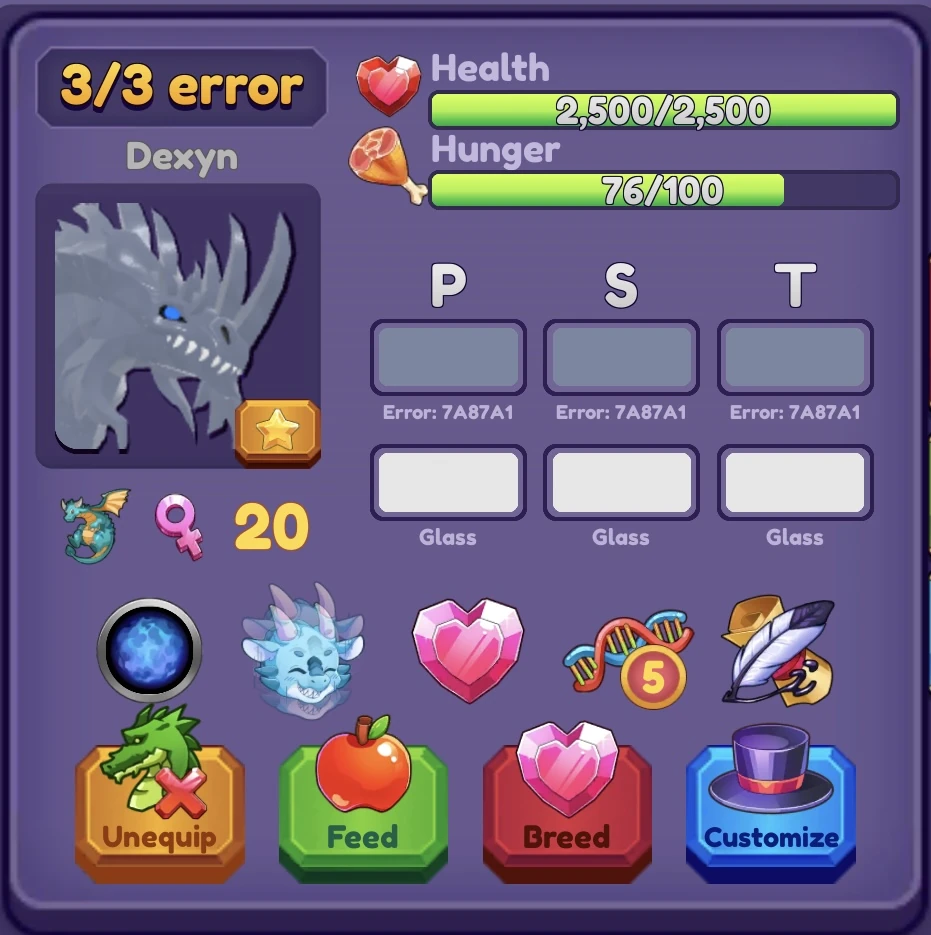 Finally traded my veid for a new pure error | Fandom