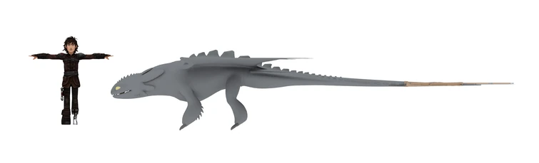 I'm confused, exactly how tall is Toothless again? | Fandom