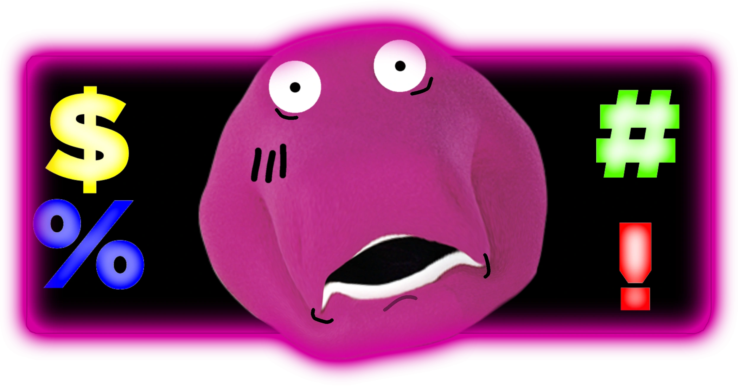 I Made My Version of Barney Error Studios Censor Bar | Fandom