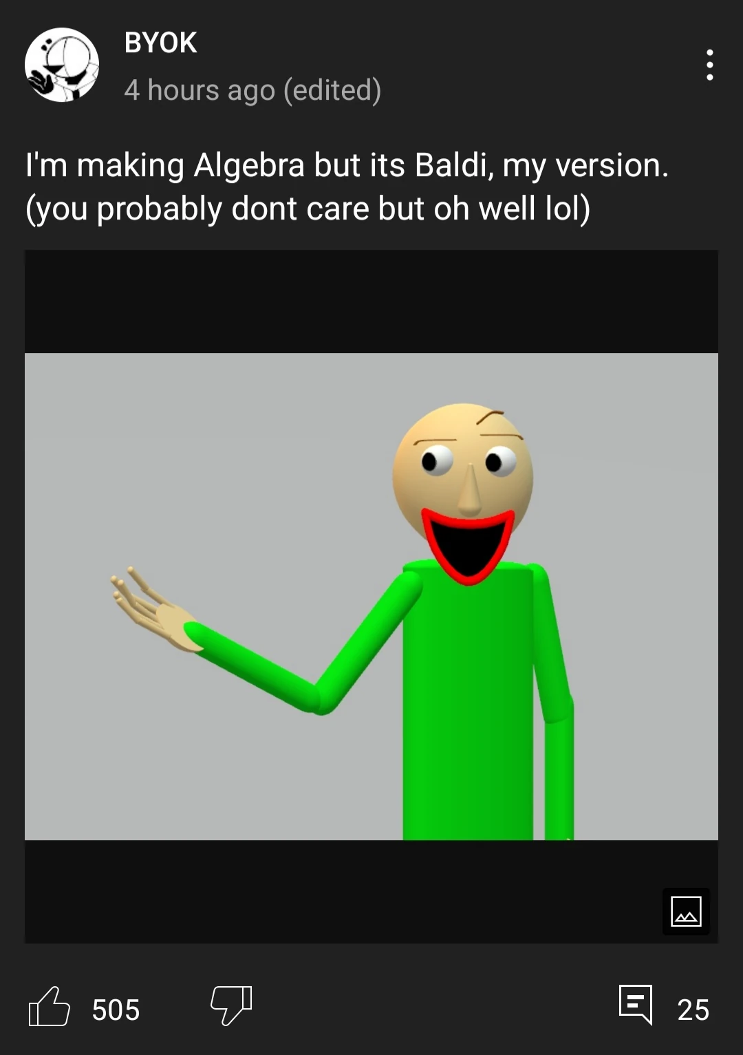 BALDI ALGEBRA | Fandom